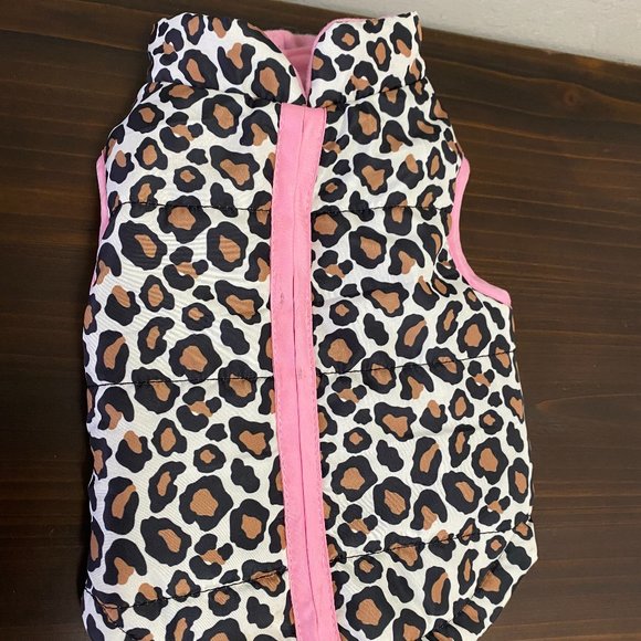 SimplyDog | Dog | Leopard Print And Pink Dog Vestjacket By Simplydog ...